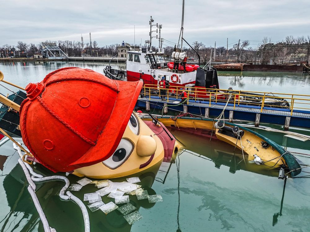 Theodore Tugboat replica ship partially sinks at Ontario dock | Toronto Sun