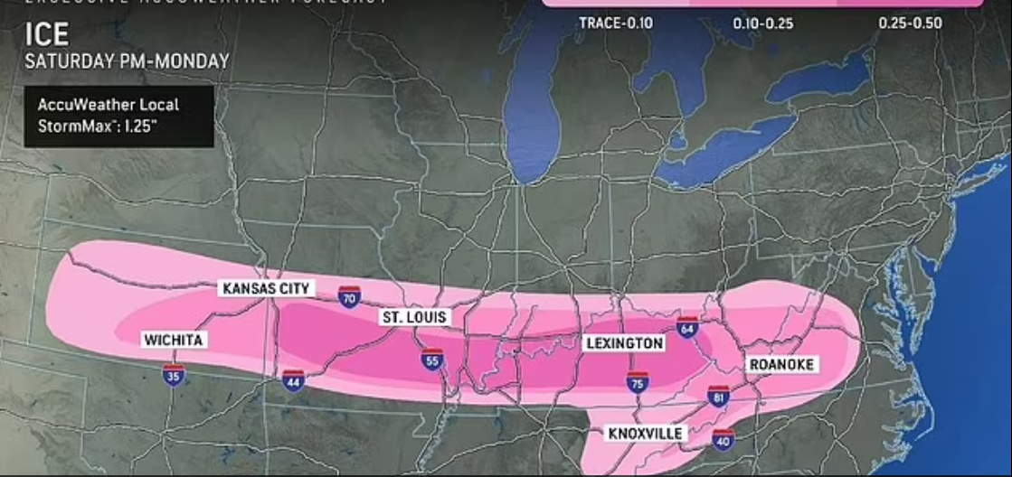 AccuWeather map about latest U.S. storm prompts jokes | Toronto Sun