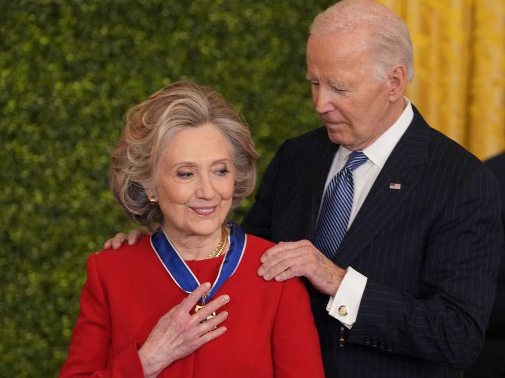 Hillary Clinton among recipients of Presidential Medal of Freedom | Toronto Sun