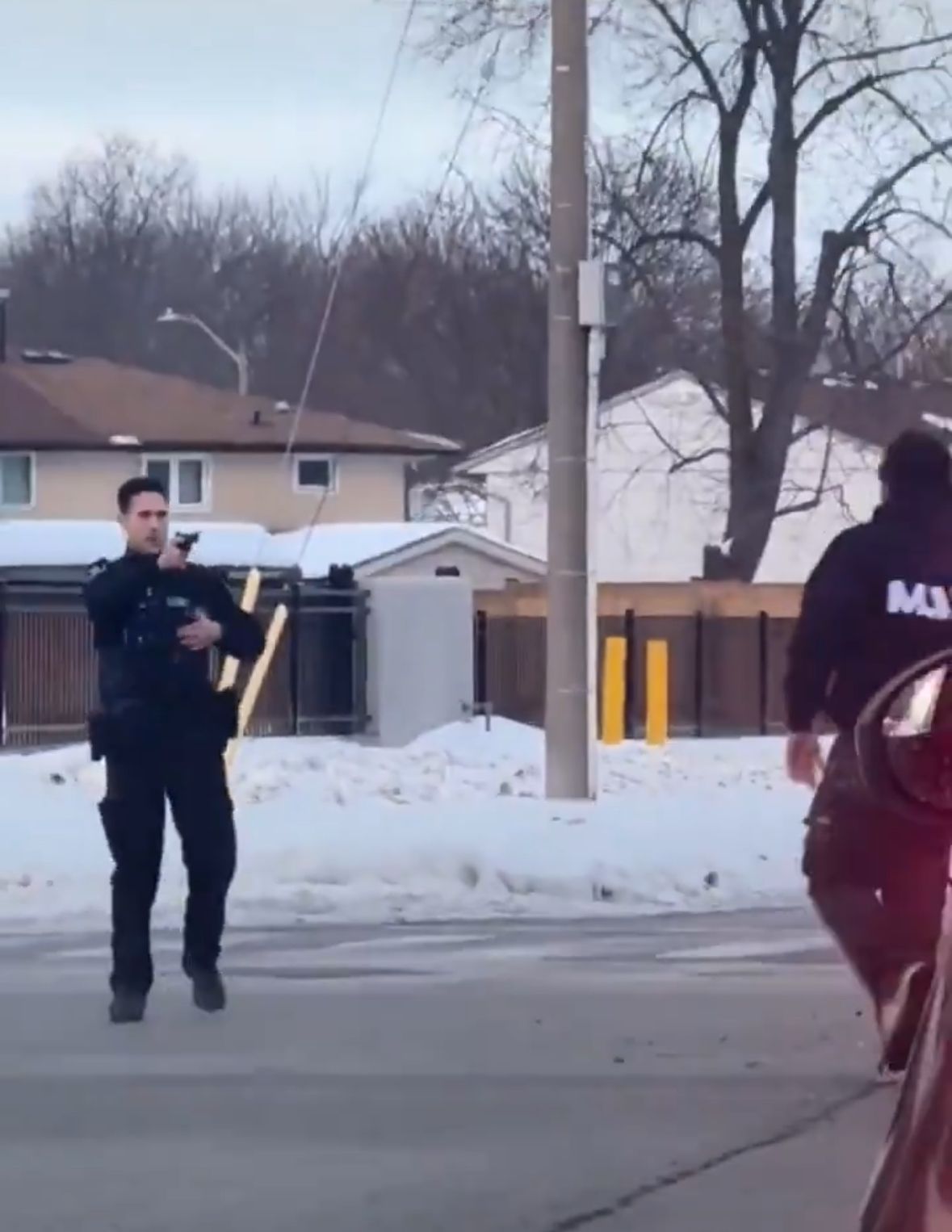 Takedown may have looked like movie being filmed but it was real ...