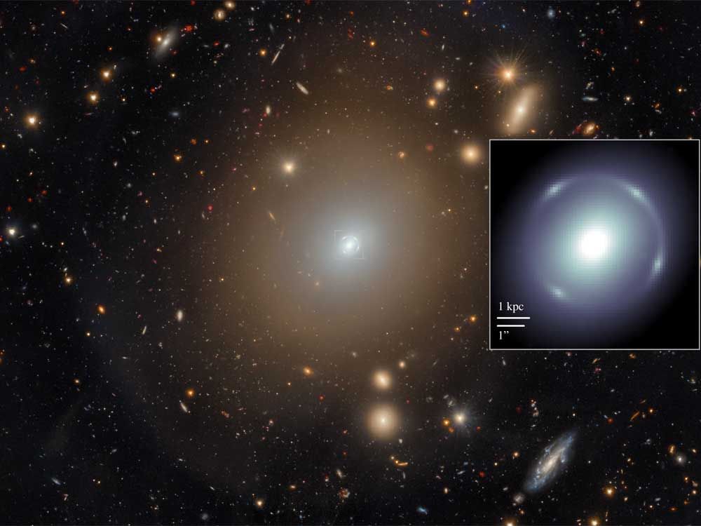 Space telescope spots rare ’Einstein ring’ of light around galaxy | Toronto Sun