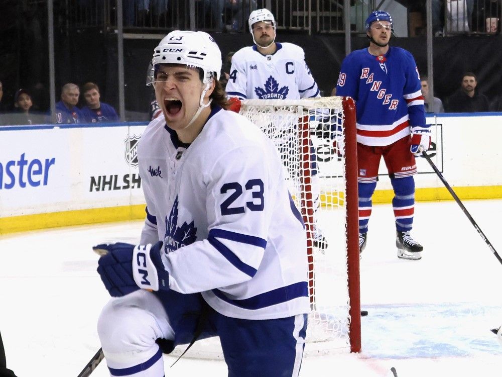 Leafs' Treliving: Knies 'realizing how big and strong he is' | Toronto Sun