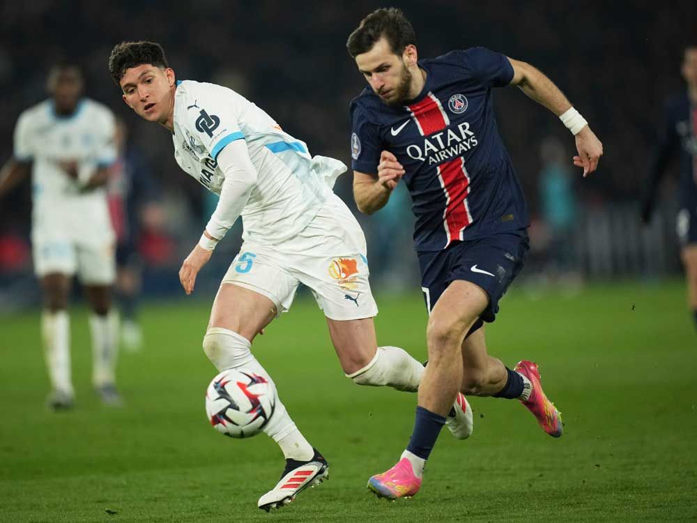PSG moves closer to record-extending title with win against Marseille ...