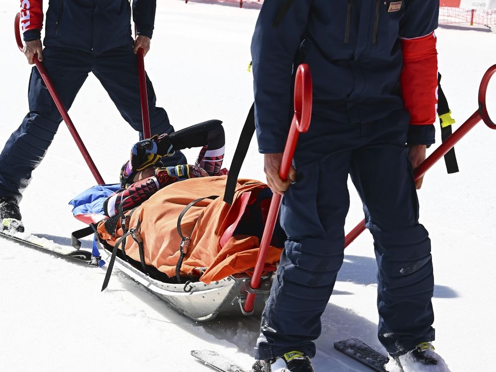 Overall ski champion Federica Brignone breaks leg in crash | Toronto Sun