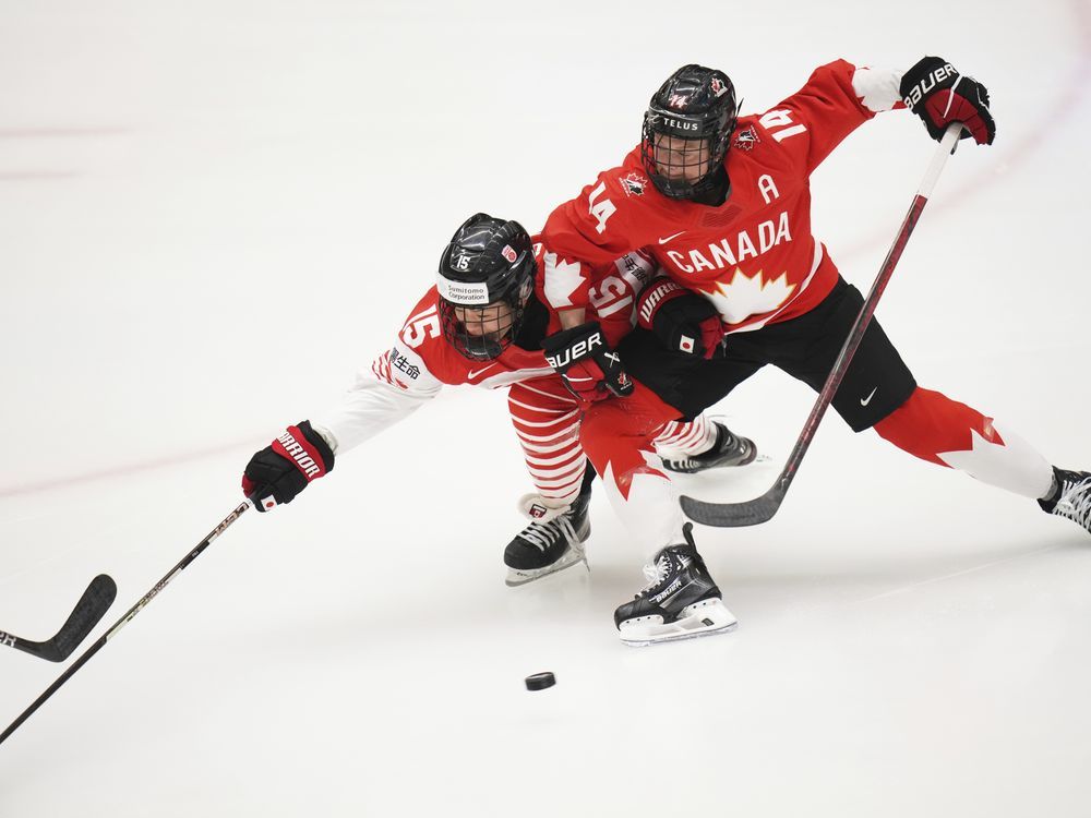 Canada downs Japan 9-1 in women’s world hockey championship q-final ...