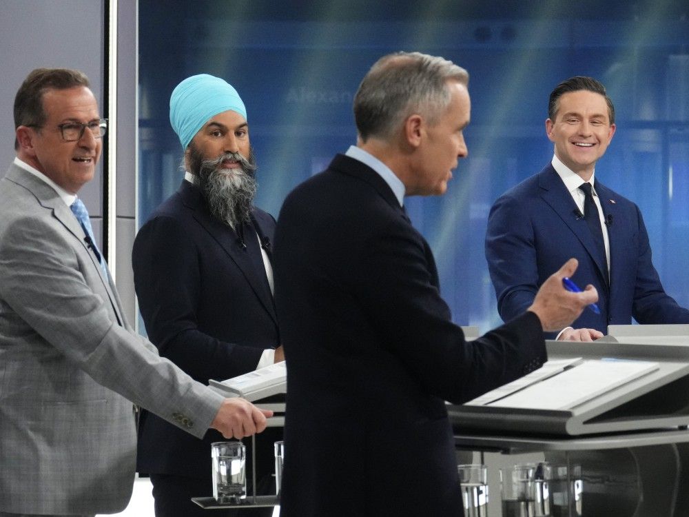 ELECTION LIVE: Leaders square off as English-language debate underway ...