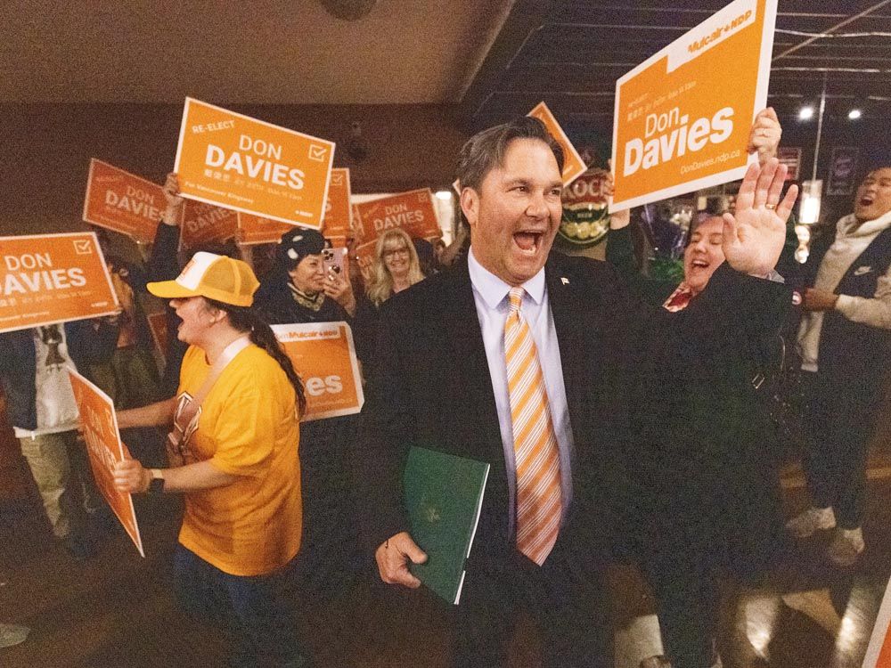 Don Davies chosen as interim NDP leader | Toronto Sun