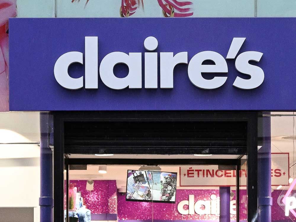 Claire’s to seek creditor protection in Canada after U.S. filing ...