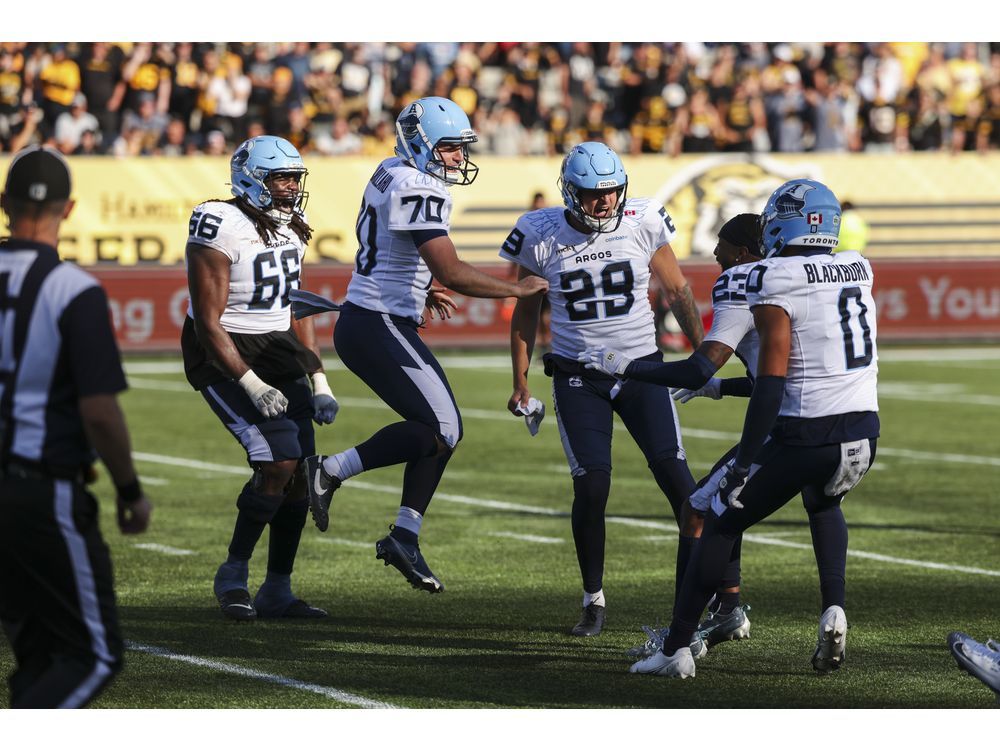Argos win wild Labour Day game against Ticats on final play | Toronto Sun
