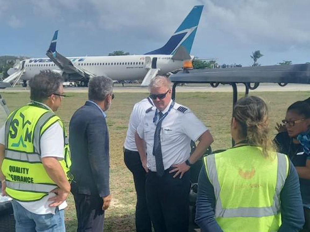 Streamer captures WestJet plane landing hard in St. Maarten | Toronto Sun
