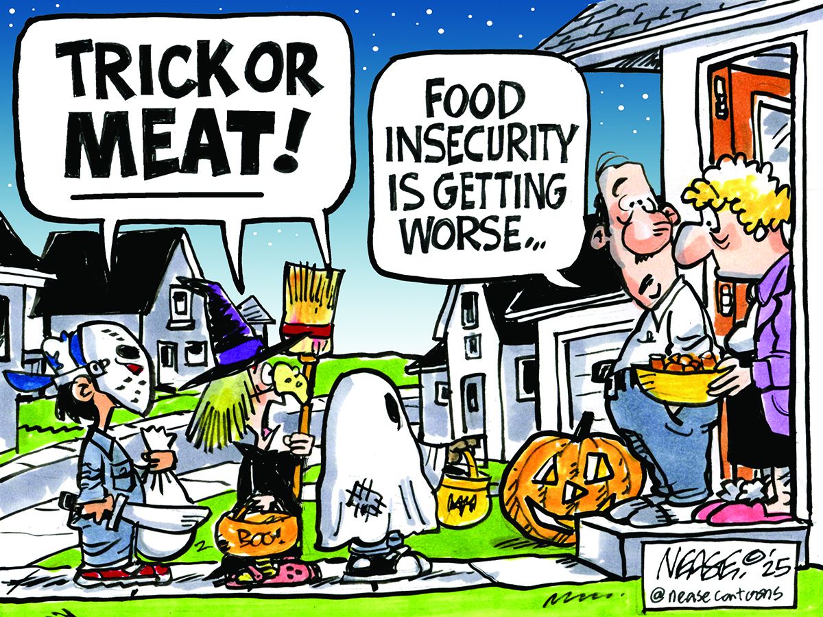Steve Nease cartoon, October 24, 2025 | Toronto Sun