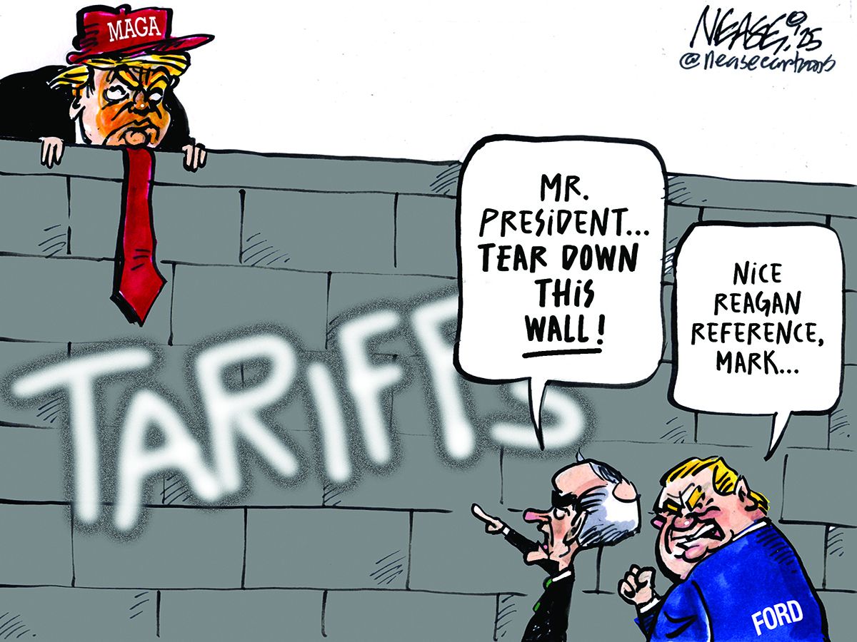 Steve Nease cartoon, Oct. 28, 2025 | Toronto Sun