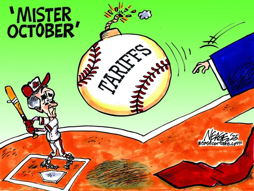 Steve Nease cartoon, Oct. 8, 2025 | Toronto Sun