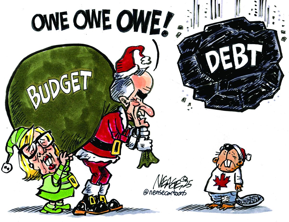 Steve Nease cartoon, Nov. 19, 2025 | Toronto Sun