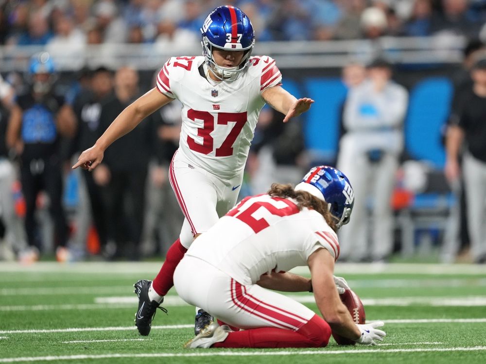 Giants’ Younghoe Koo goes viral after botched field goal vs Patriots ...