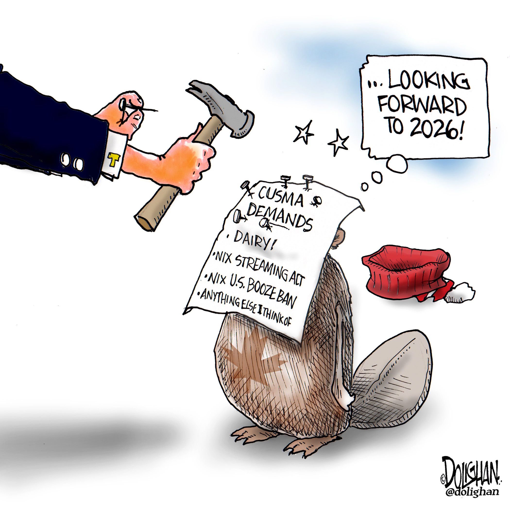 Tim Dolighan cartoon, Dec. 29, 2025 | Toronto Sun