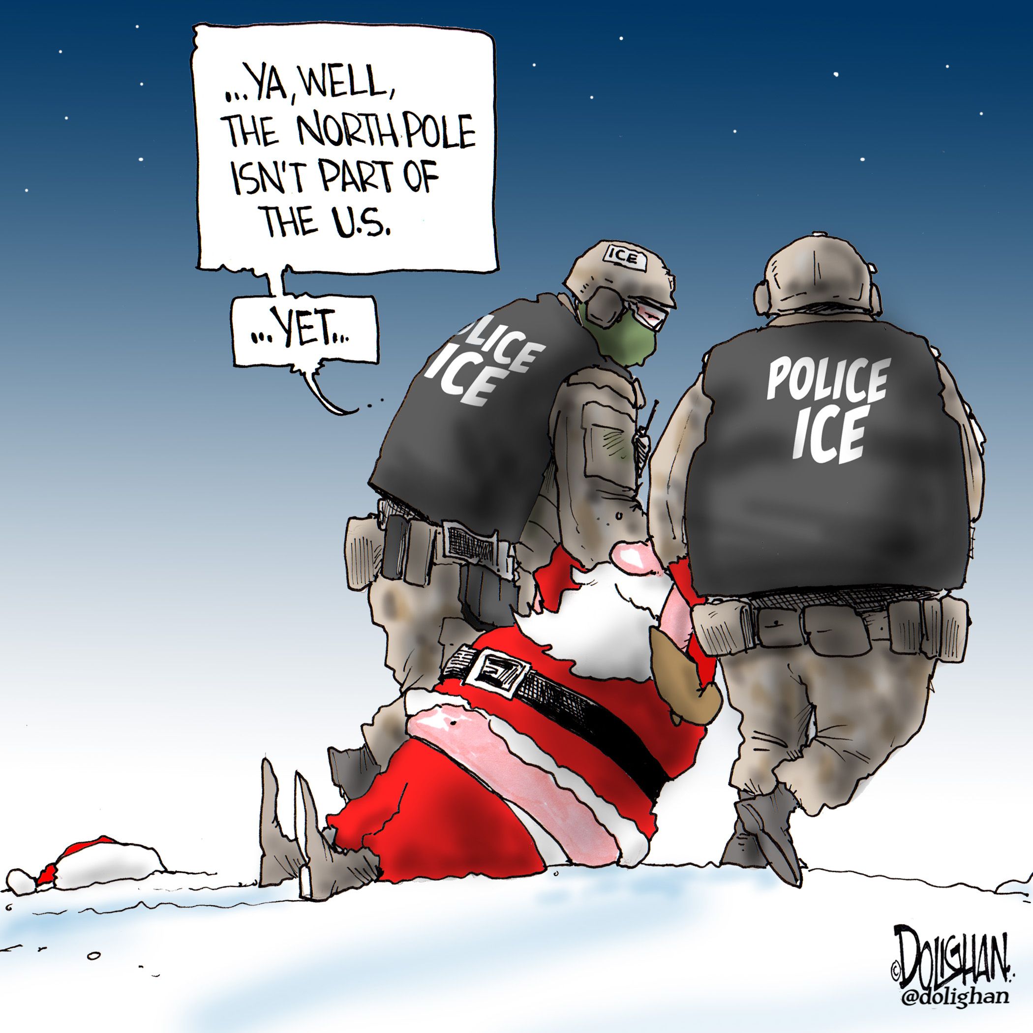Tim Dolighan cartoon, Dec. 22, 2025 | Toronto Sun