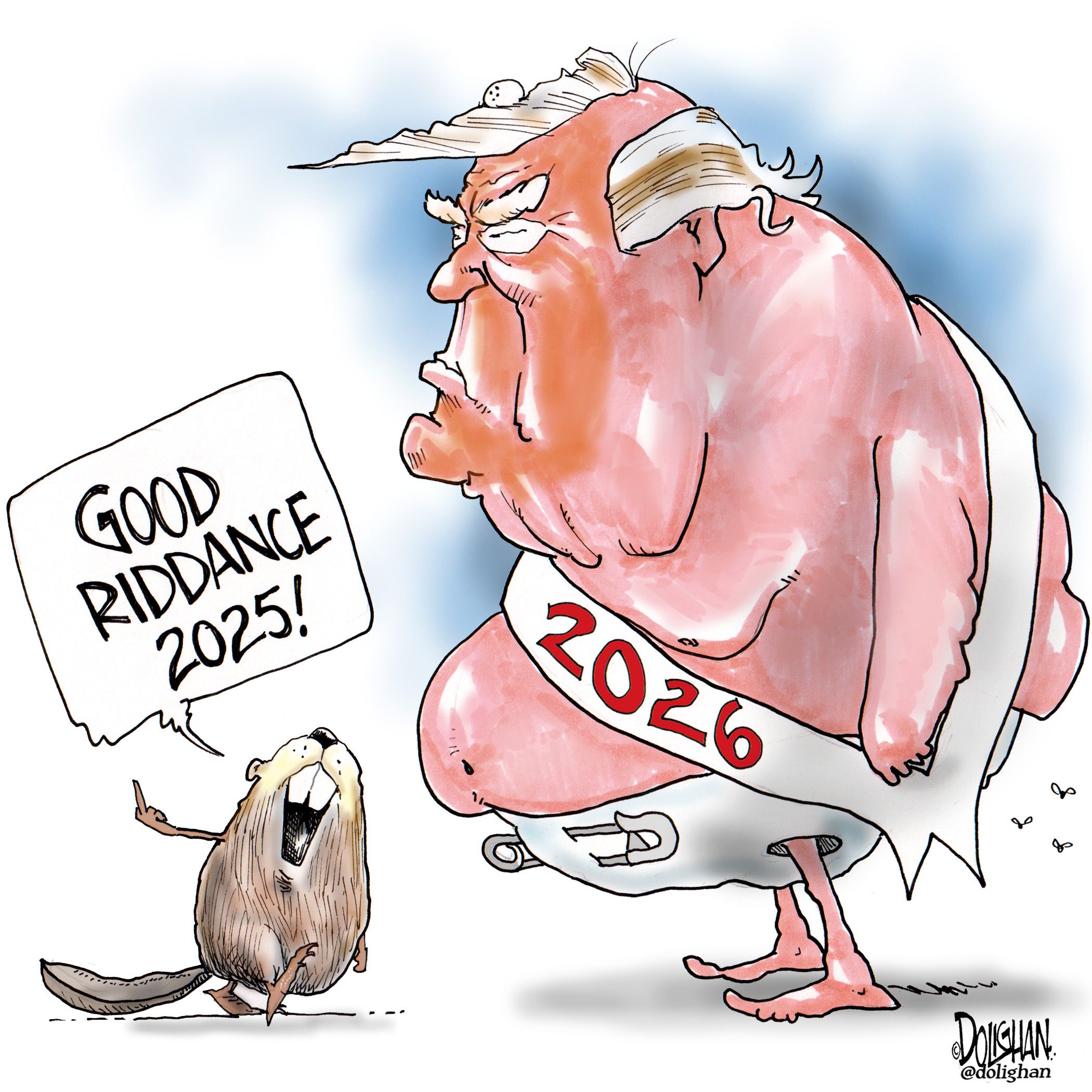 Tim Dolighan cartoon, Jan. 2, 2026 | Toronto Sun
