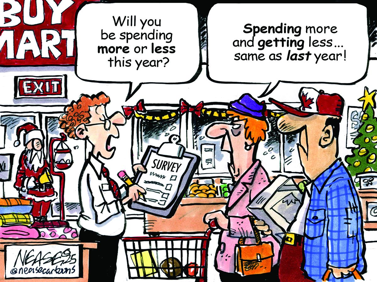 Steve Nease cartoon, Dec. 25, 2025 | Toronto Sun