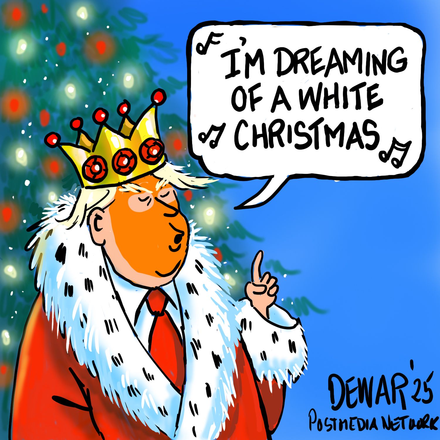 Sue Dewar cartoon, Dec. 23, 2025 | Toronto Sun