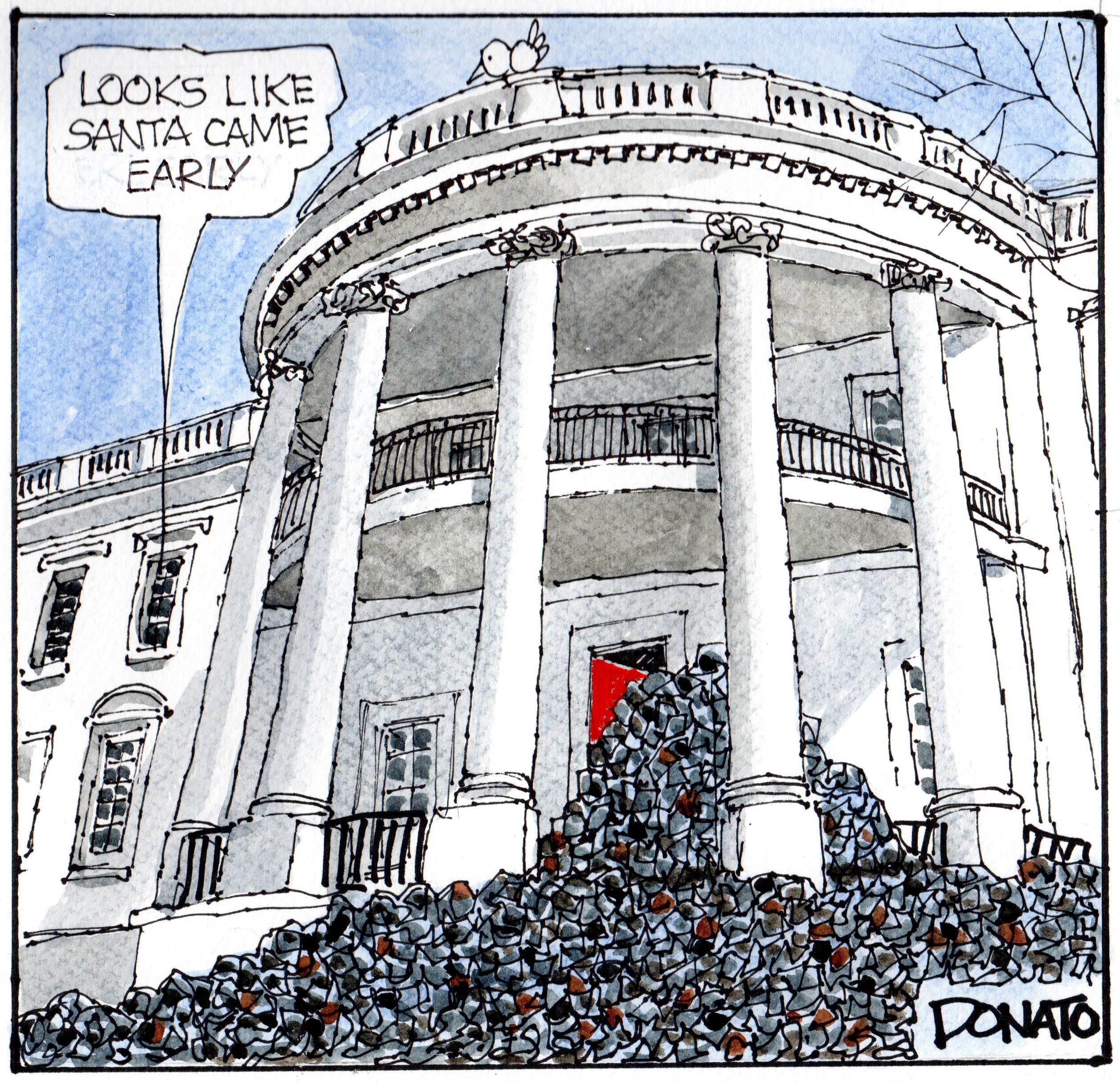 Andy Donato cartoon, Dec. 21, 2025 | Toronto Sun