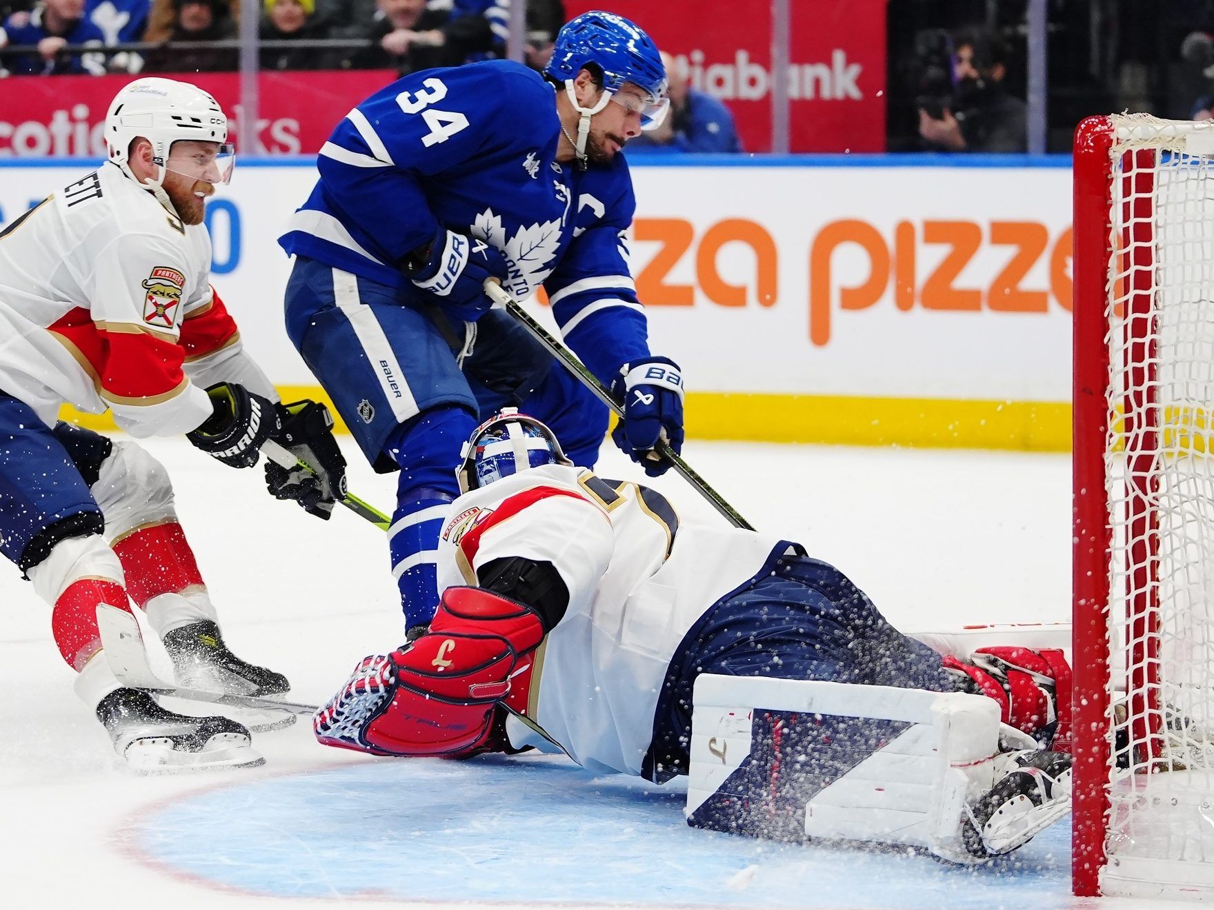 Auston Matthews scores again as Maple Leafs beat up on Panthers ...