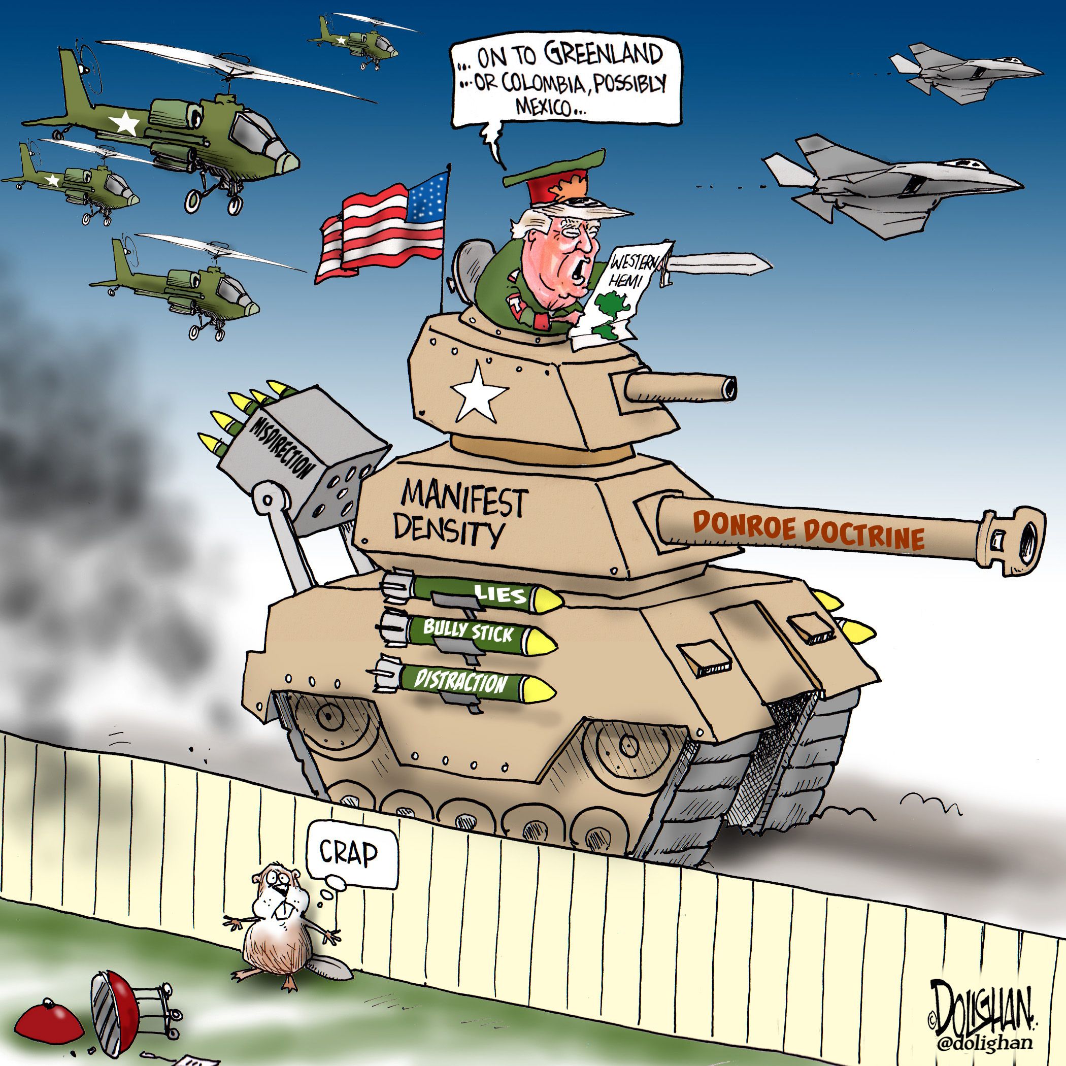 Tim Dolighan cartoon, Jan. 10, 2026 | Toronto Sun