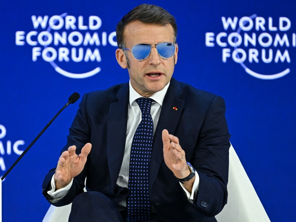 UMVA - MACRON'S SHADY MOVE: What Is He HIDING at the WEF?!