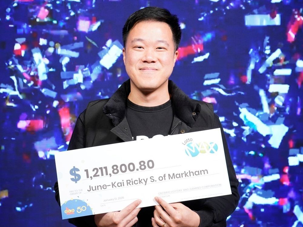 $15M Lotto Max winning ticket sold in Ontario | Toronto Sun