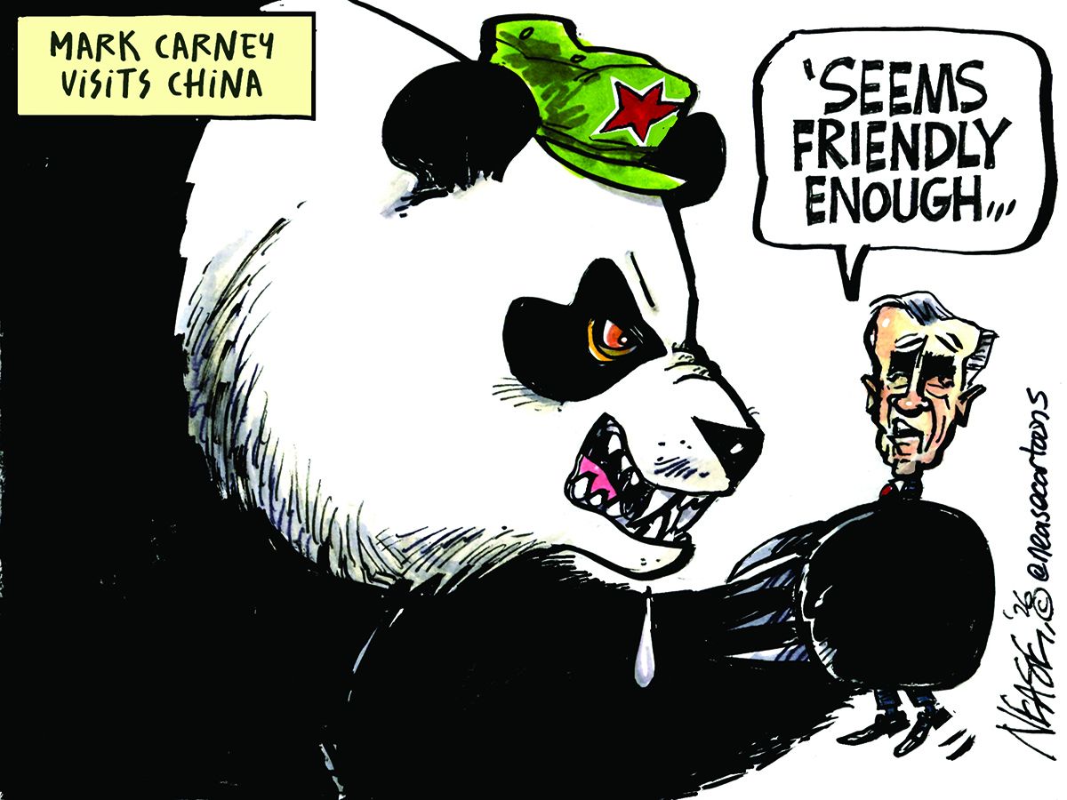 Steve Nease cartoon, Dec. 14, 2026 | Toronto Sun