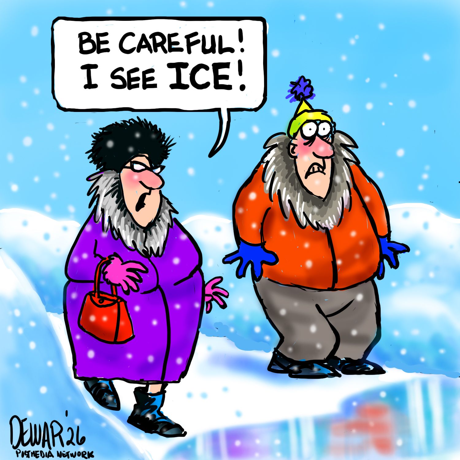 Sue Dewar cartoon, Jan. 13, 2026 | Toronto Sun