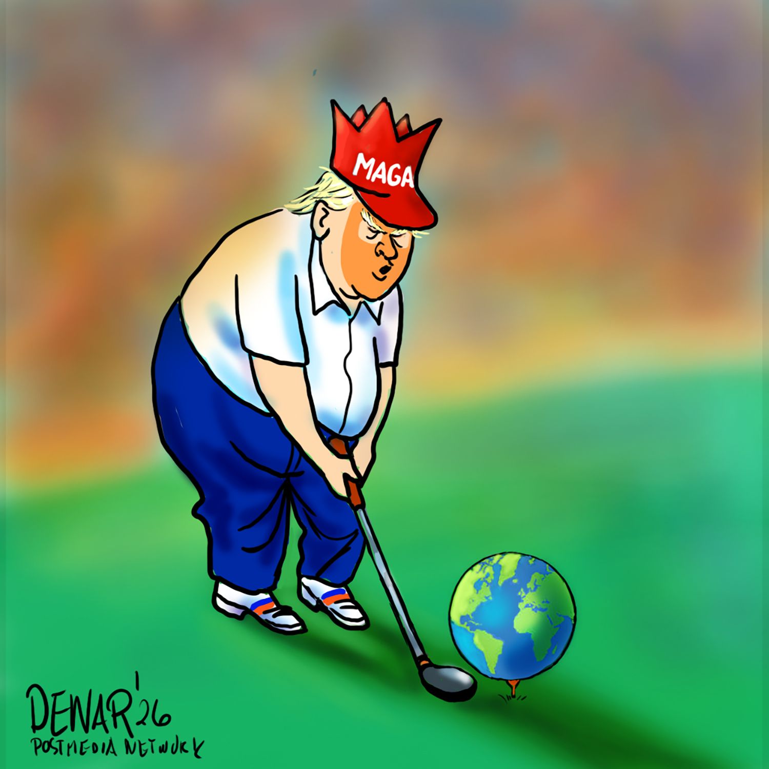 Sue Dewar cartoon, Jan. 20, 2026 | Toronto Sun