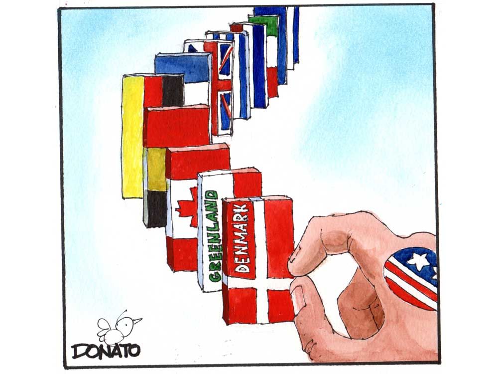 Andy Donato cartoon, Jan 18, 2026 | Toronto Sun