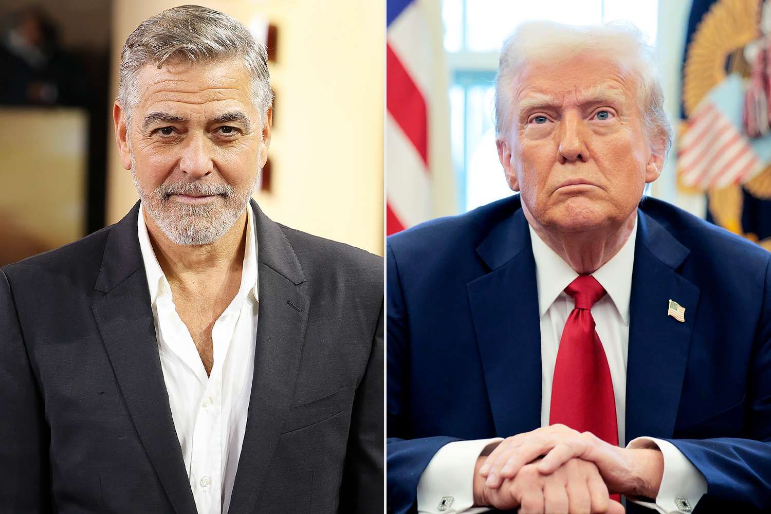 Trump bashes 'totally mediocre' Clooney in New Year's message | Toronto Sun