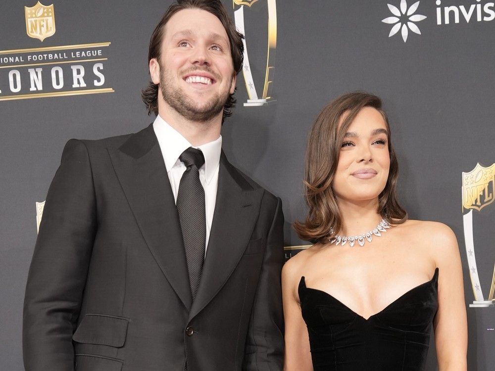Josh Allen sounds off on viral pic of Hailee Steinfeld in Broncos gear ...