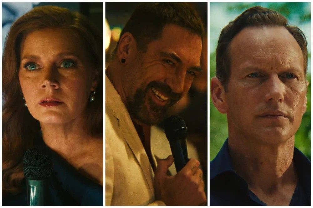 Javier Bardem, Amy Adams and Patrick Wilson talk 'Cape Fear' remake ...