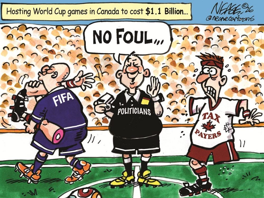 Steve Nease cartoon, May 27, 2026 | Toronto Sun
