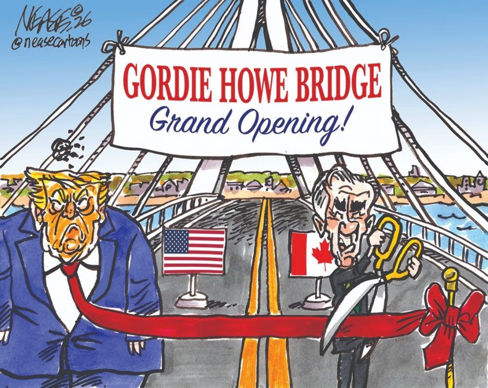 Steve Nease cartoon, June 12, 2026 | Toronto Sun