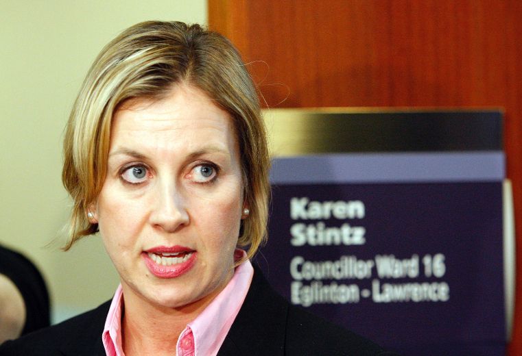 Karen Stintz says Toronto Hydro workers' targeting her with ice storm ...