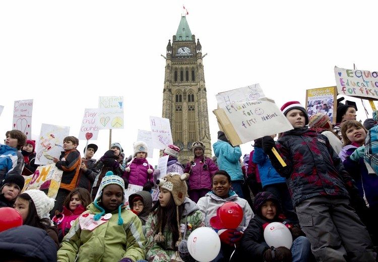 Unions deny students used as props at First Nations rally | Toronto Sun