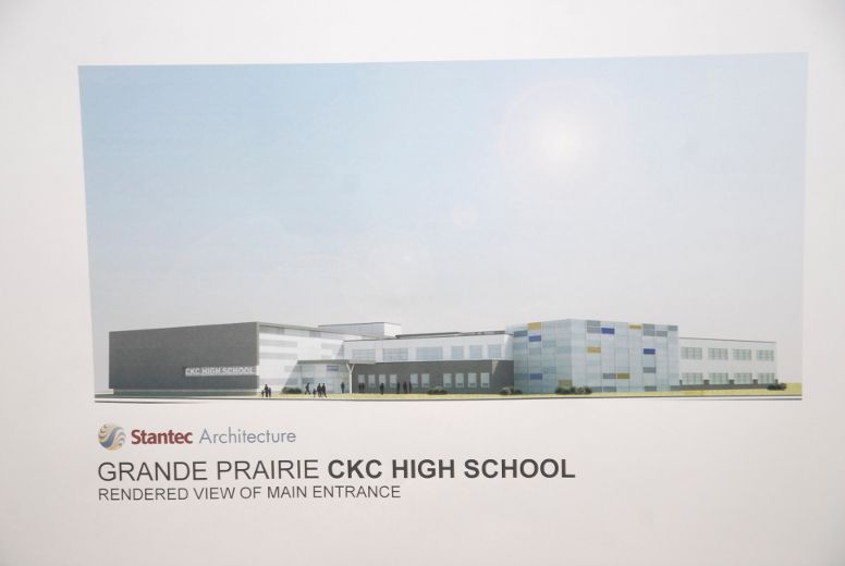 CKC High school right on schedule to open June 2014 | Grande Prairie ...