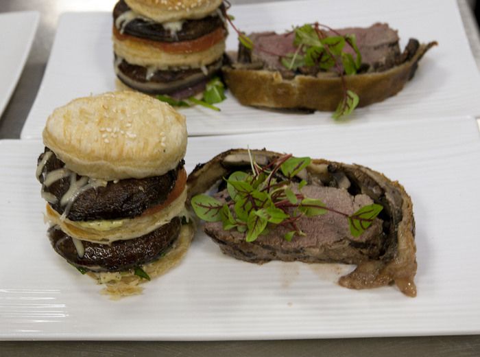 Chefs share beef Wellington, mushroom Napoleon and fennel soup recipes ...