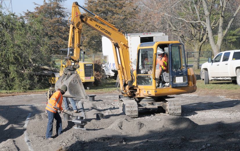 Work underway on new city focal point | Belleville Intelligencer