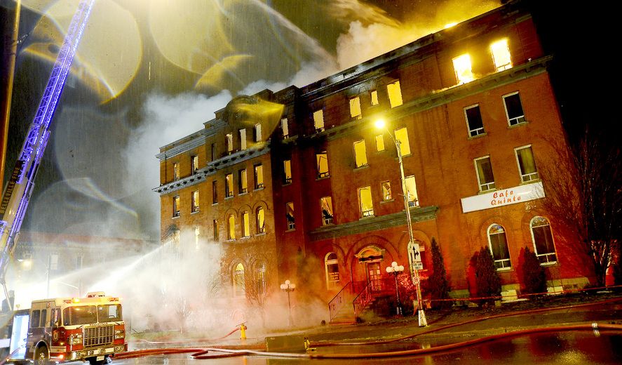Historic Hotel Quinte destroyed | The Kingston Whig Standard
