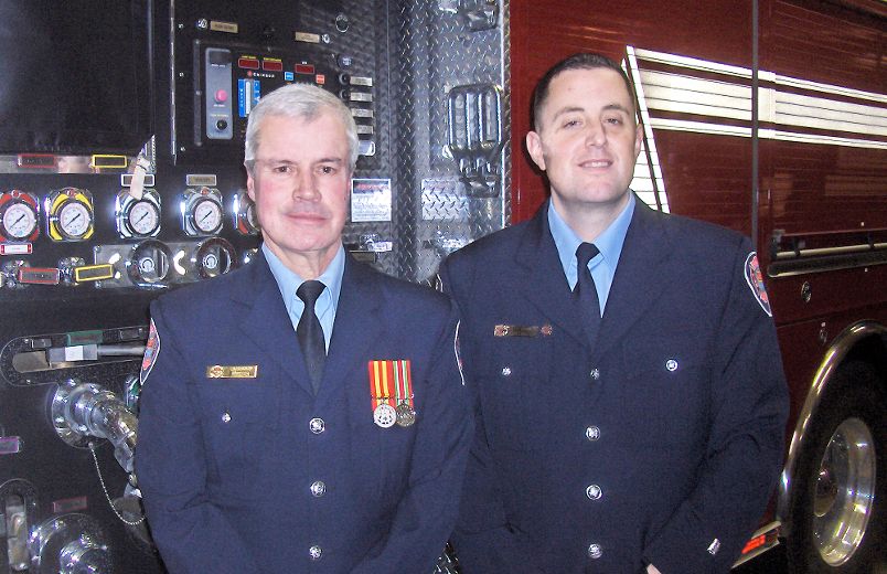 Baechler, Hodges retire with decades of firefighting experience ...