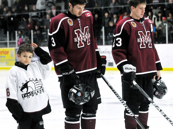 Cobra celebrates birthday with Maroons | Chatham Daily News