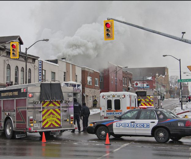 Fire in downtown Brantford | Brantford Expositor