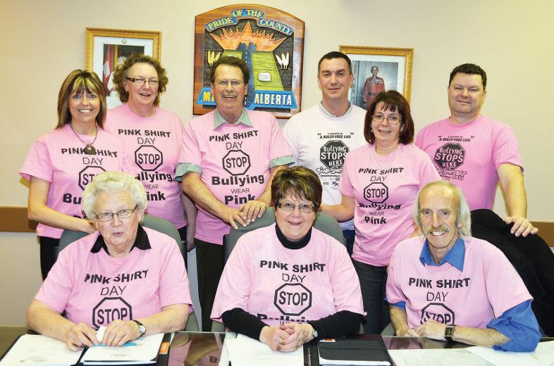 Pink Shirt Day takes aim at bullying around the region | Wetaskiwin Times