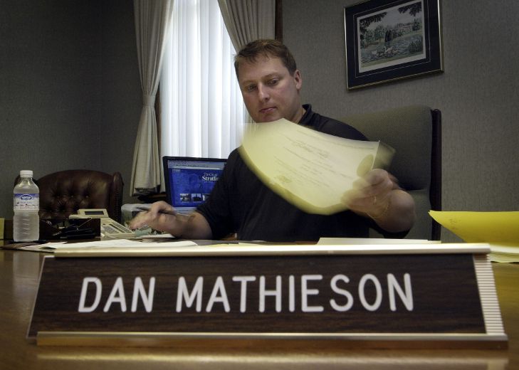 Brantford Mayor's Series lunch with Stratford Mayor Dan Mathieson ...