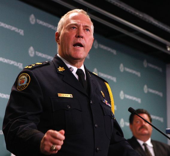 Chief, officers do their job with Project Traveller | Toronto Sun